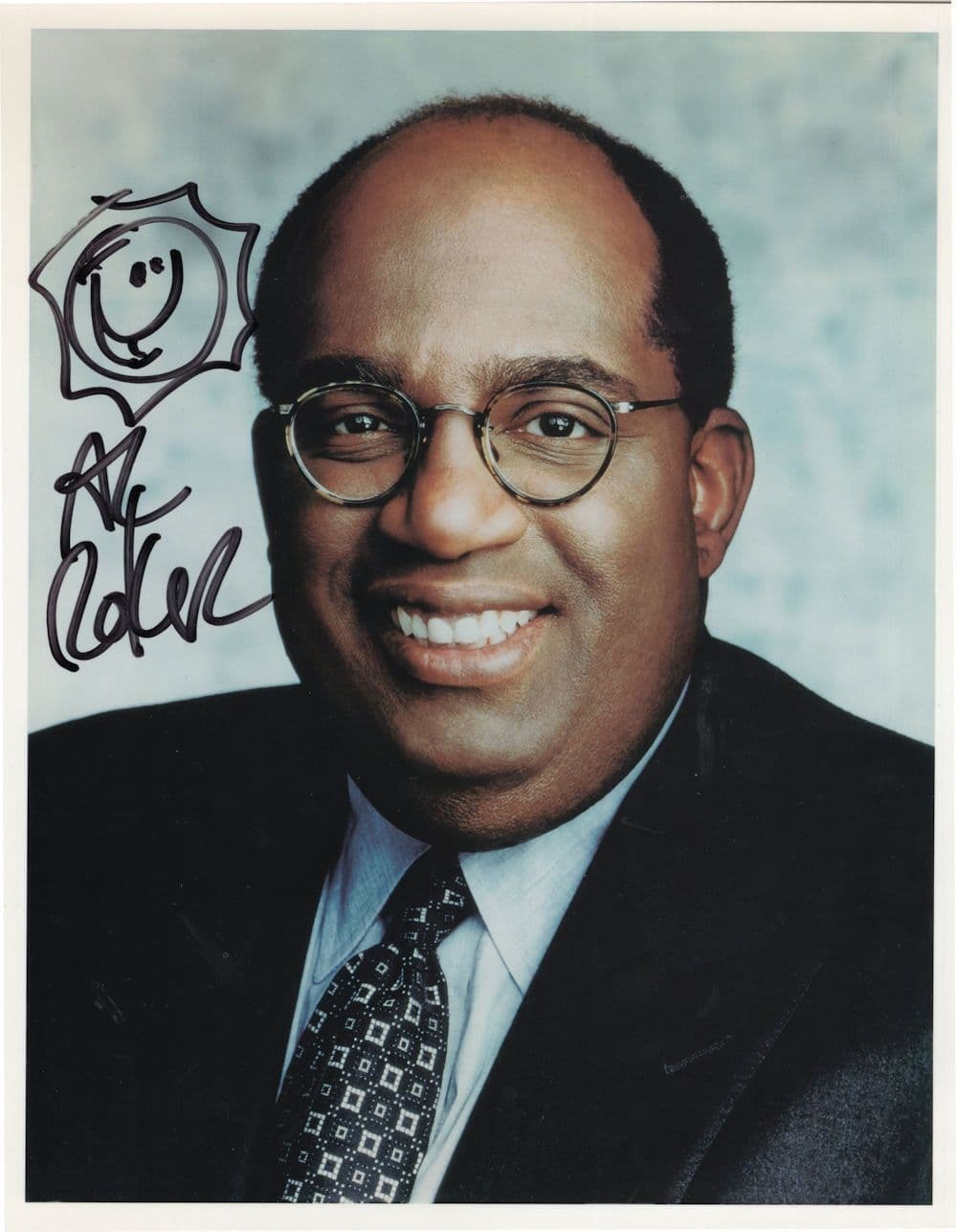 Al Roker American NBC TV Weatherman Presenter 10x8 Hand Signed Photo ...