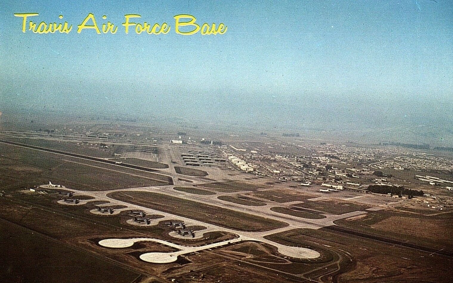 Vintage Travis Air Force Base, Cal. Postcard P121 | Other / Unsorted ...