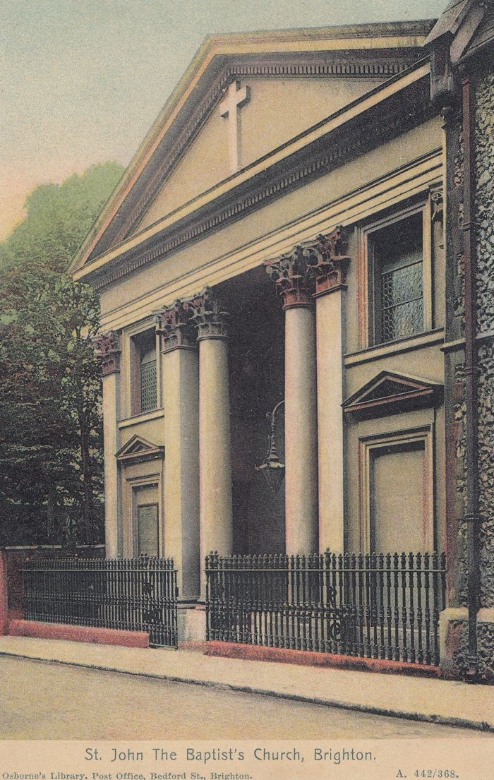 St John The Baptists Church Brighton Old Postcard | Europe - United ...