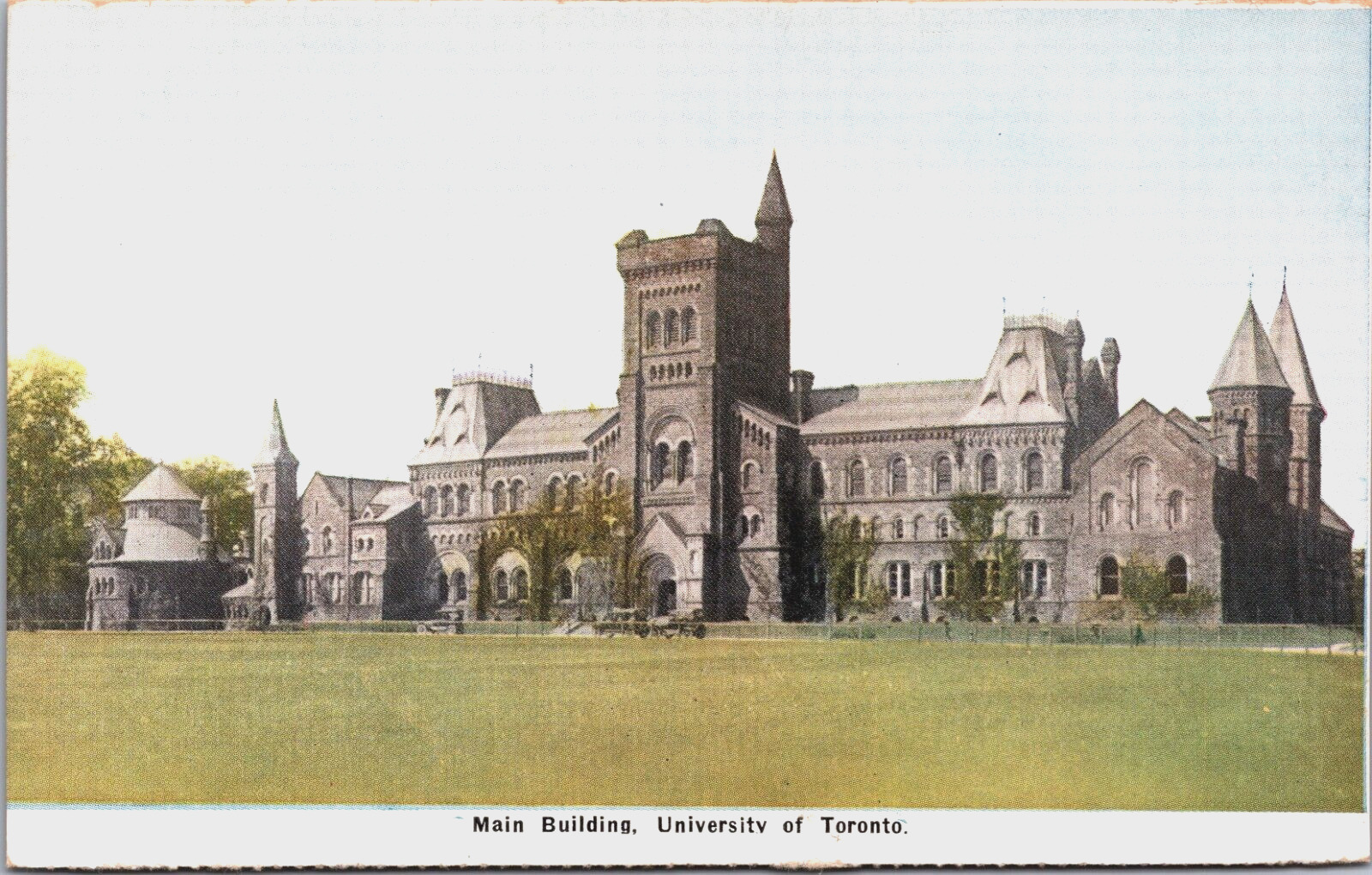 Canada Main Building University of Toronto Vintage Postcard C080 ...