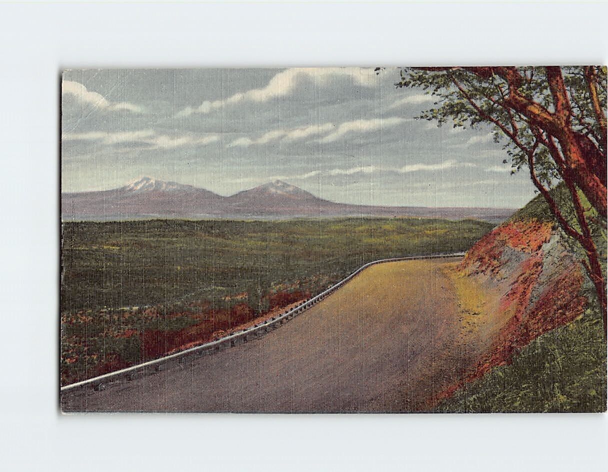 Postcard Spanish Peaks, And Seen From Northern Slope Of Raton Pass ...