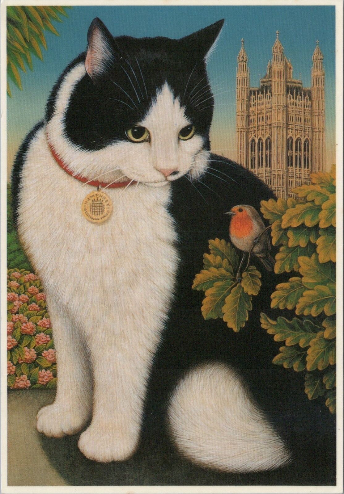 Animals Art Postcard - Cats, Humphrey The Downing Street Cat (Repro ...