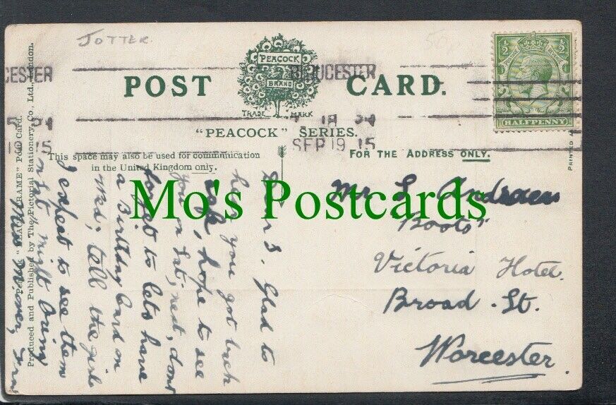 Genealogy Postcard - House History - Victoria Hotel, Broad St ...