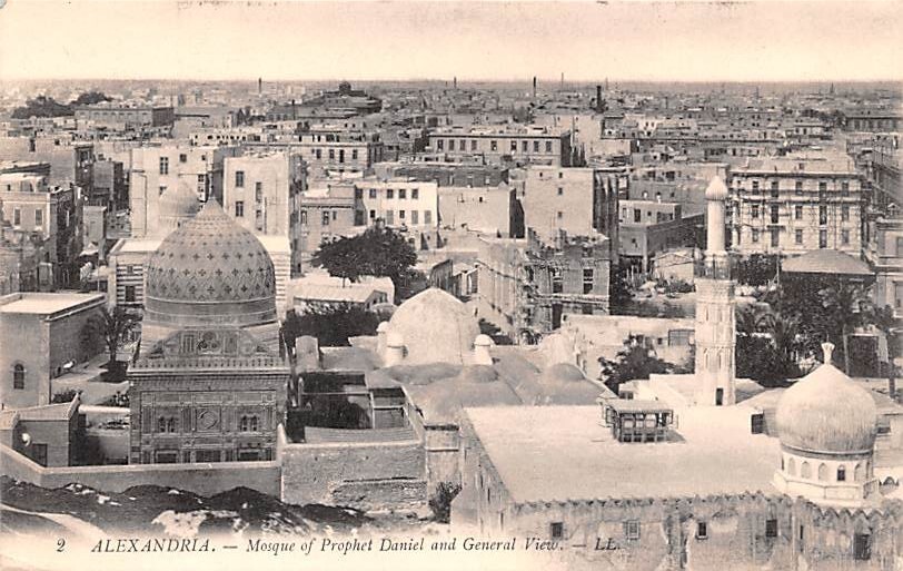 Mosque of Prophet Daniel and General View Alexandria Egypt, Egypte ...
