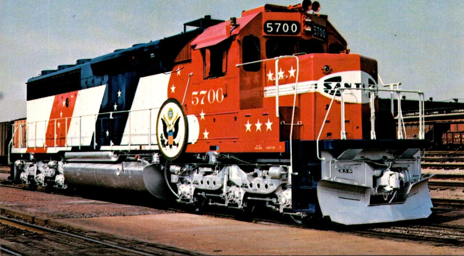 Santa Fe Railway Company Locomotive Number 5700 | Topics ...