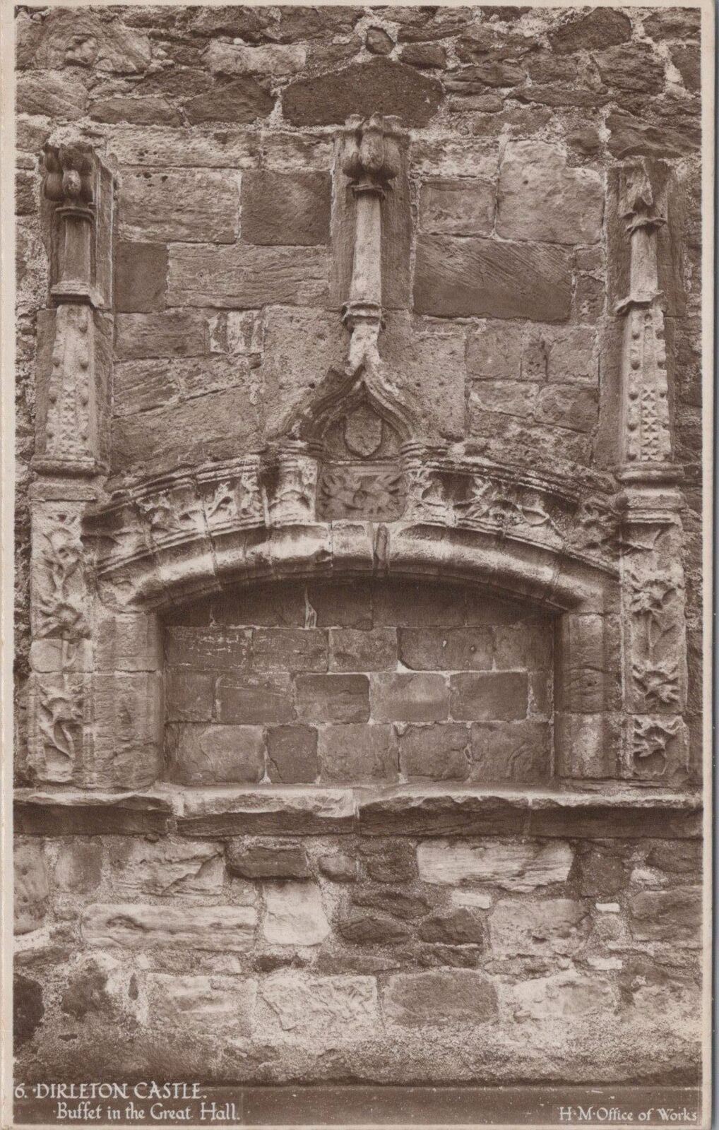 Scotland Postcard - Dirleton Castle, Buffet in The Great Hall RS36830 ...