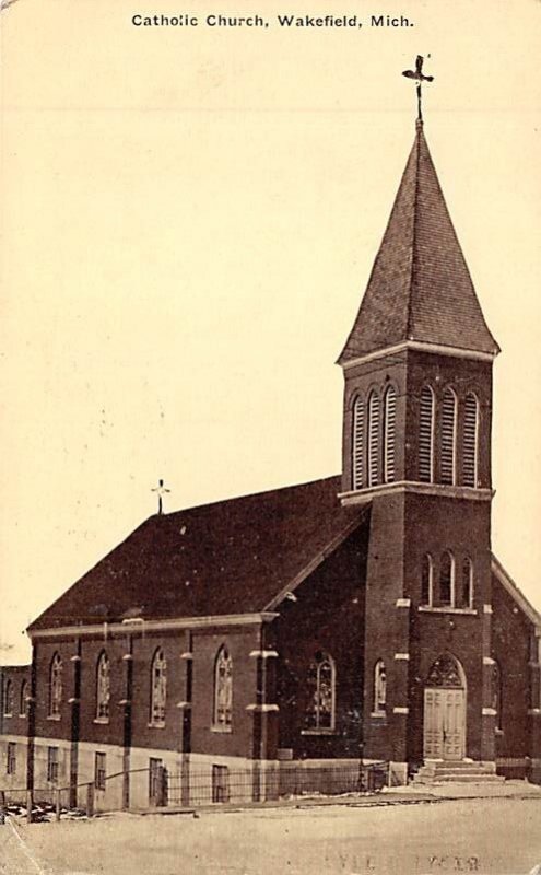 Catholic Church View - Wakefield, Michigan MI | United States ...