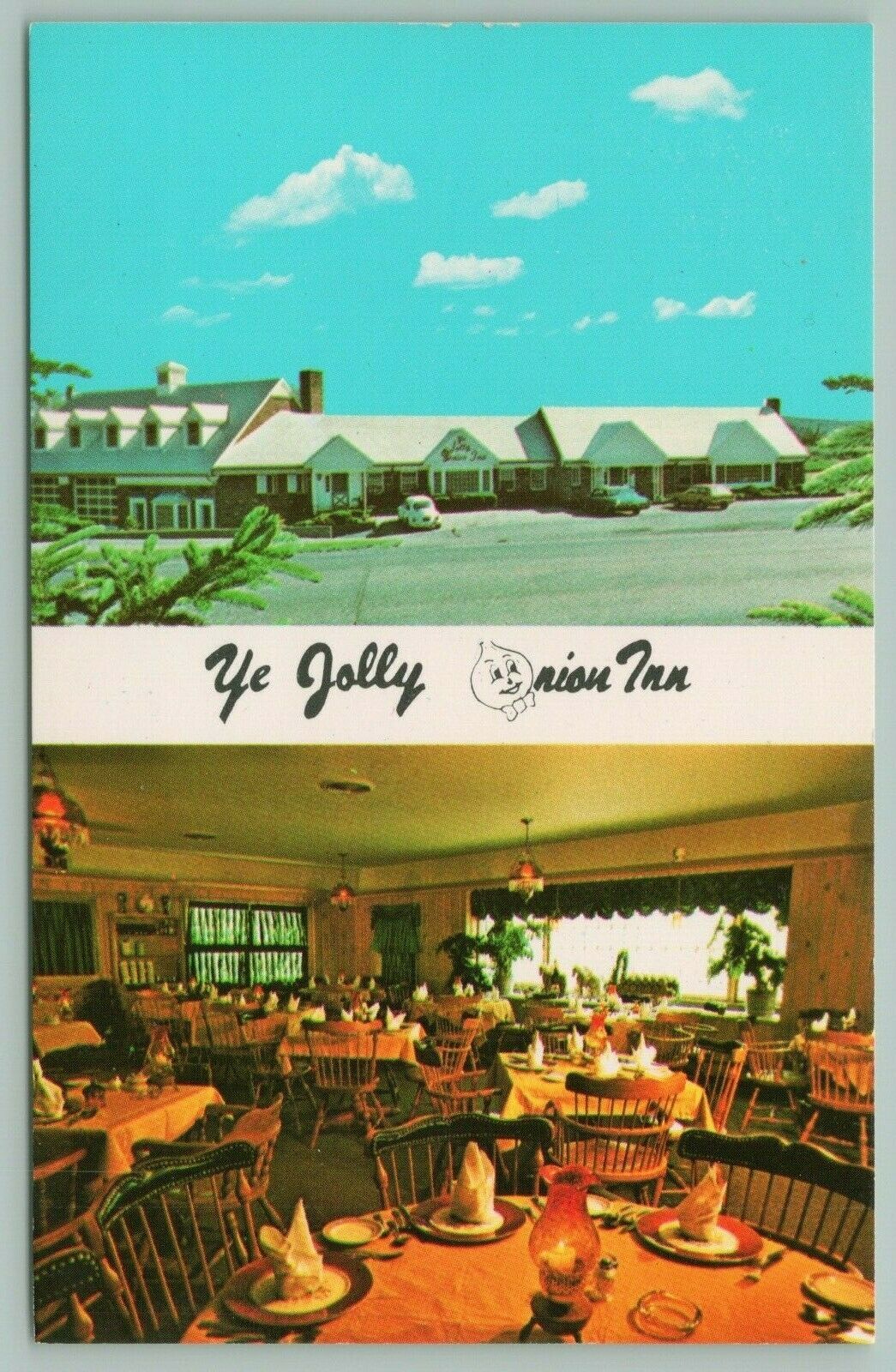 Pine Island New York~Ye Jolly Onion Inn~Exterior & Dining Room~Map on ...