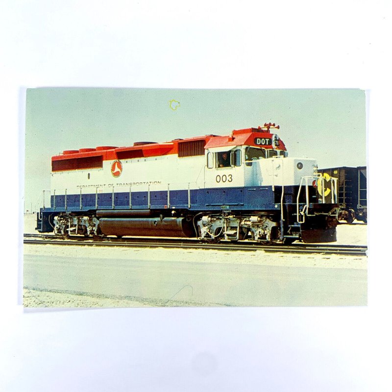 Postcard Railroad Train EMD GP40-2 DOT Pueblo Colorado 1980s Unposted ...