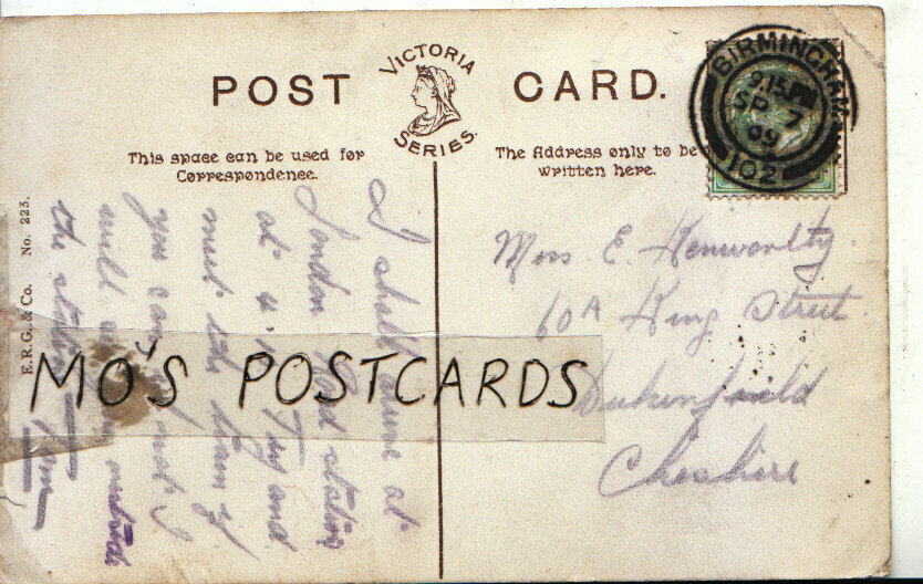 Genealogy Postcard - Kenworthy - King Street - Dukinfield - Cheshire ...
