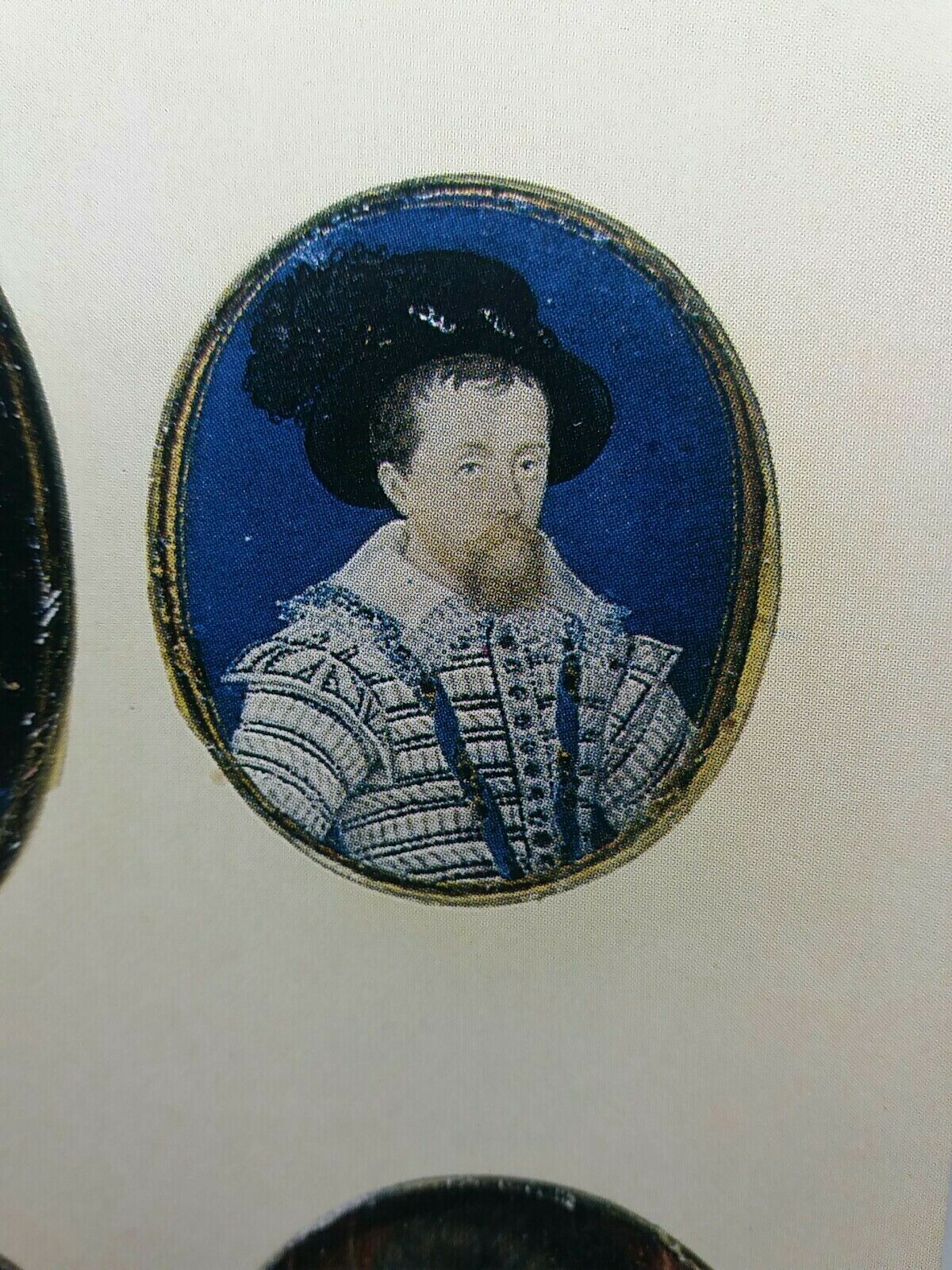 Vintage Royalty Postcard King James 1st Princess Elizabeth King Charles ...