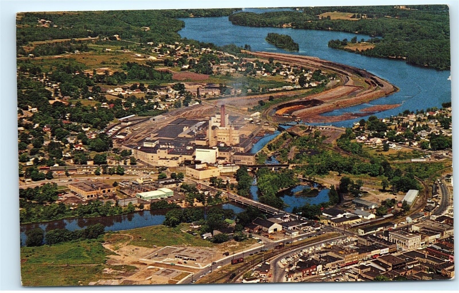 Rhinelander Pulp & Papermaking Facility St Regis Paper Rhinelander ...