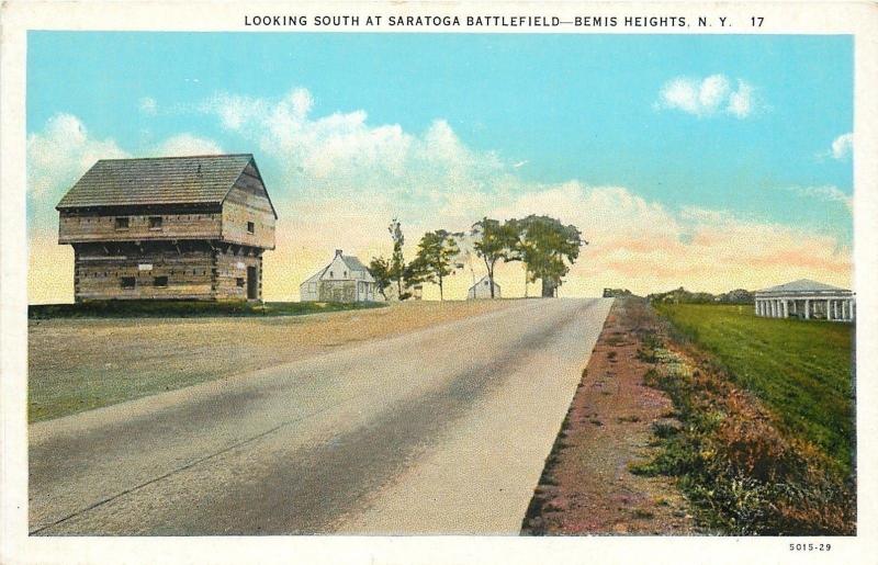 Bemis Heights NY~Long Road~Block House & Genls Headquarters~Saratoga ...
