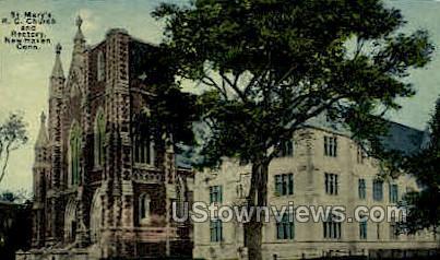 St. Mary's Church - New Haven, Connecticut CT | Topics - Buildings ...