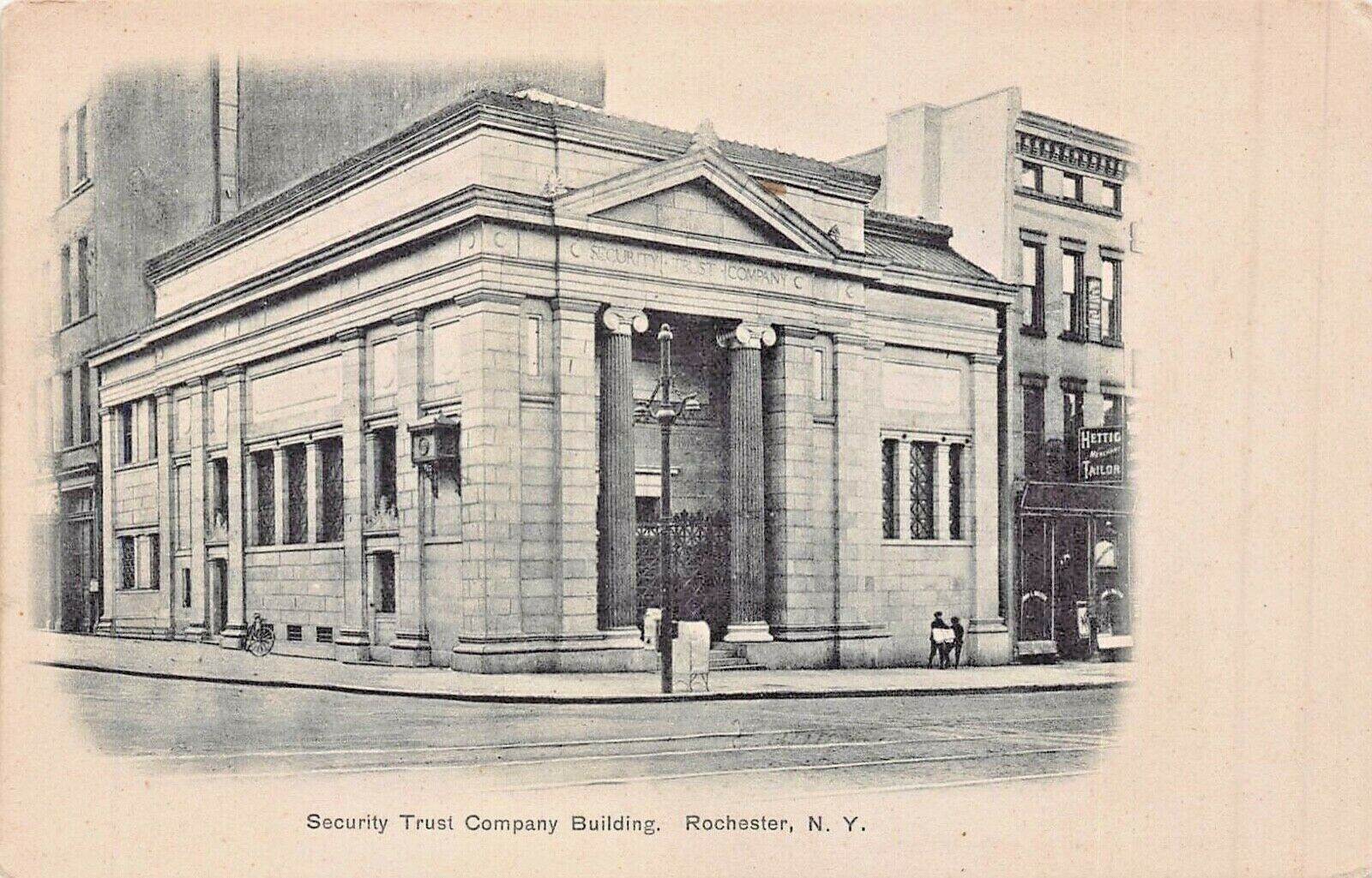 Rochester New York~Security Trust Company Building~1900S Photo Postcard ...