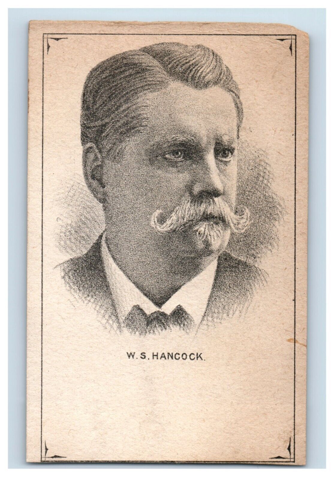 1870's-80's Winfield Scott Hancock Civil War General Victorian Trade ...