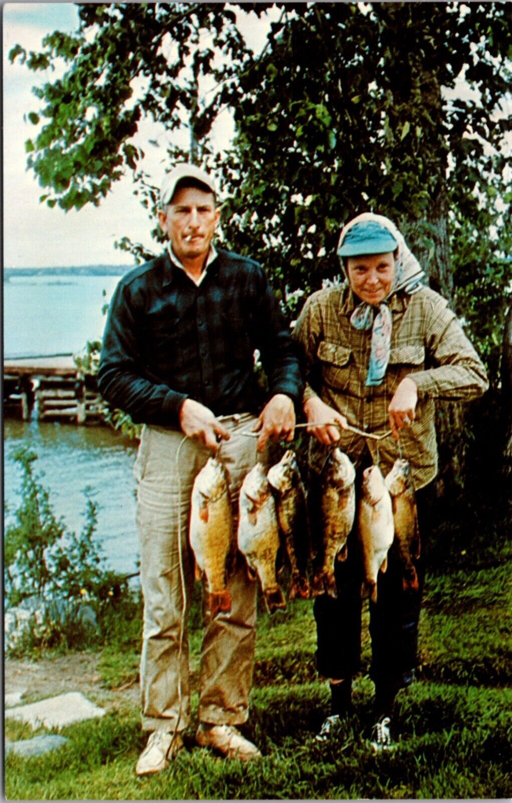 Mr Mrs Prothero Nine Small Mouth Bass American Point Resort Penasse ...