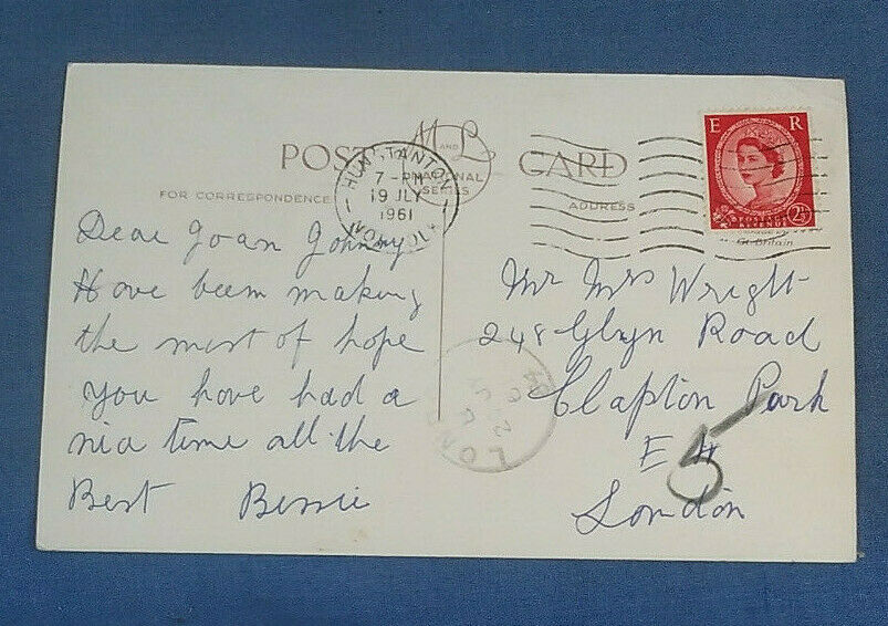 Vintage Postcard Boating Lake Promenade And Pier Hunstanton Posted 1961 ...