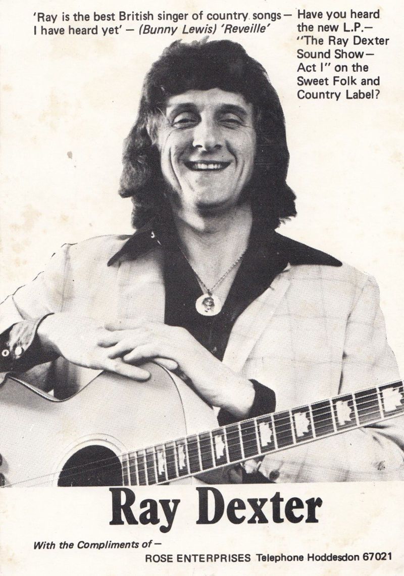 Ray Dexter Self Titled Debut LP Record Launch Country & Western RCA ...