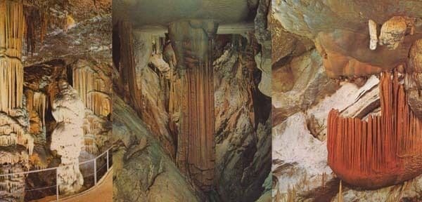 The Grotto Grotte Of Slovenia Jugoslavia Caves 3x Rare Mint Photo ...
