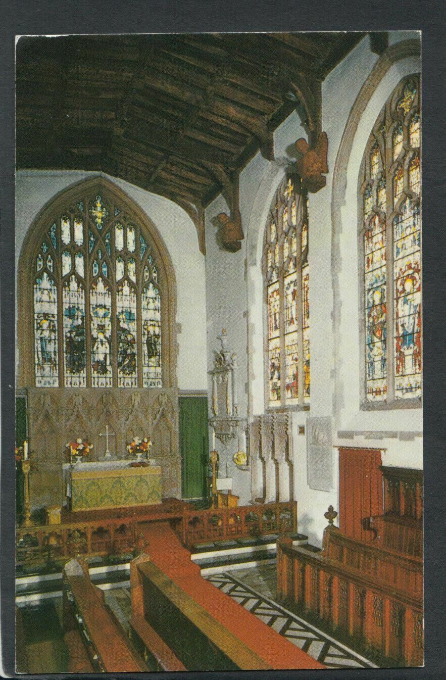 Essex Postcard - Interior of St Mary's Church, Dedham T6003 | Europe ...