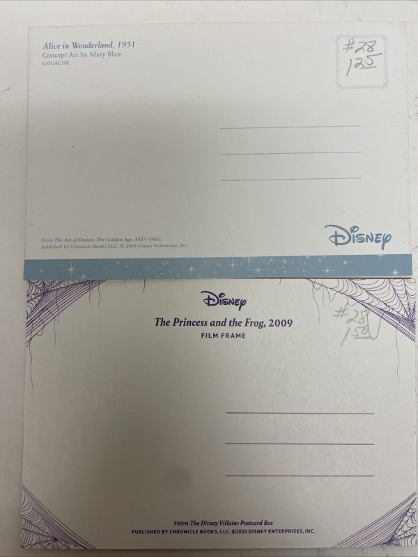 Disney PIXAR Animation Lot 10 Alice in Wonderland Image & Concept Art ...