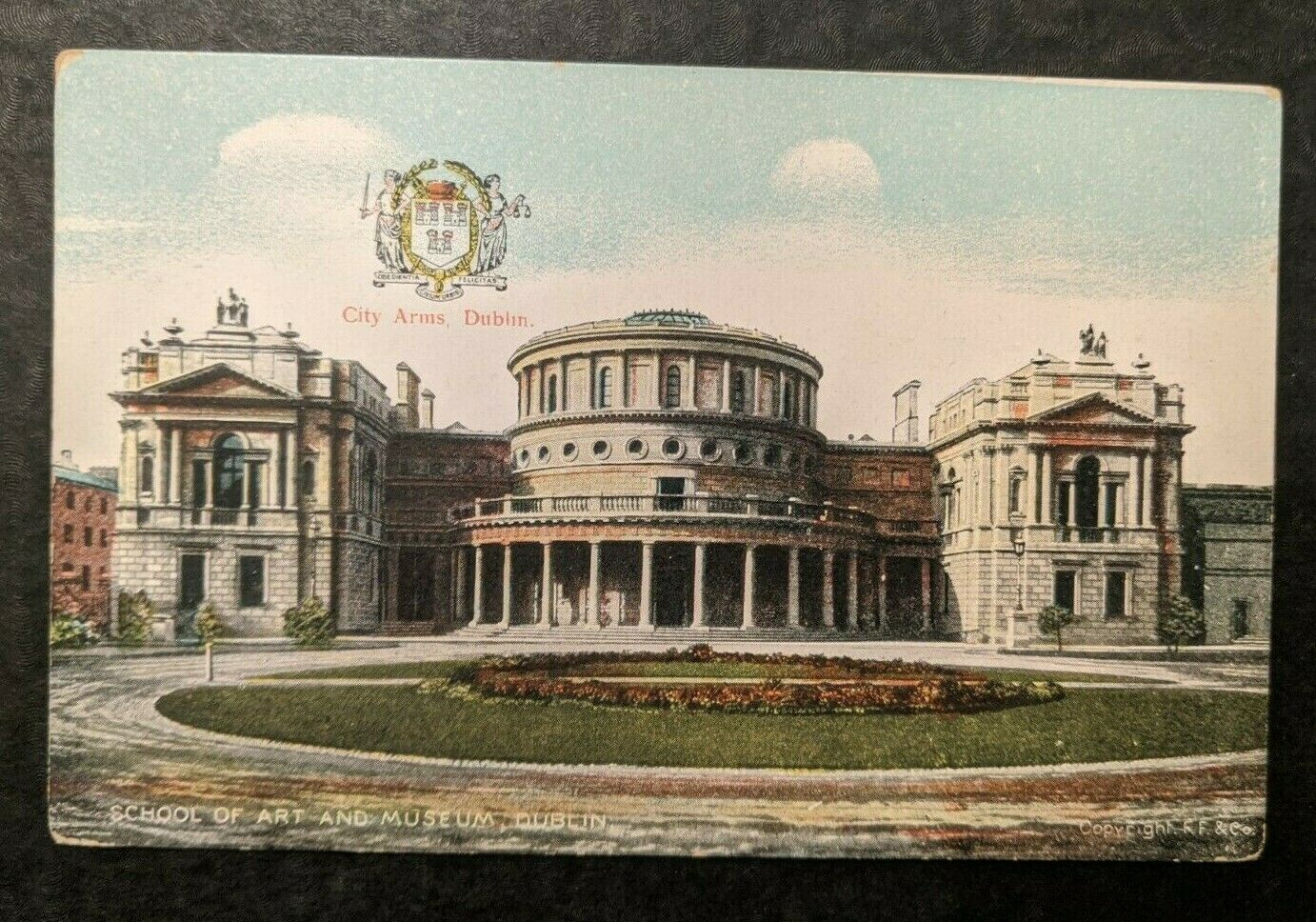 Mint Vintage School of Art and Museum Dublin Ireland Real Picture ...