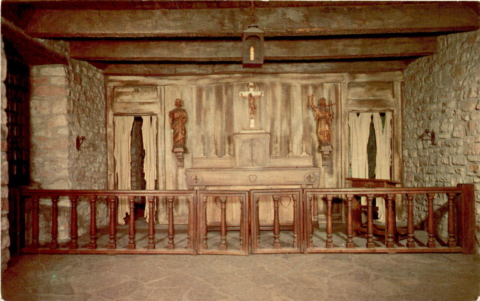 Jesuit Chapel, French Castle, Old Fort Niagara, Youngstown, New York ...