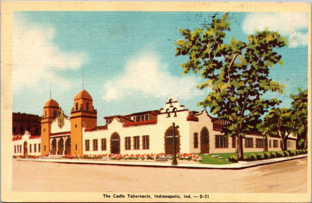 Indiana Indianapolis The Cadle Tabernacle 1946 Dexter Press | United ...