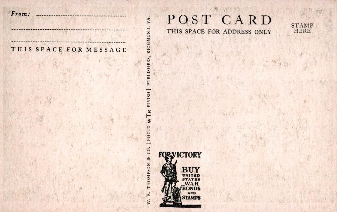 US Army WW2 Camp Pickett, Virginia Post Theatre - Postcard | United ...