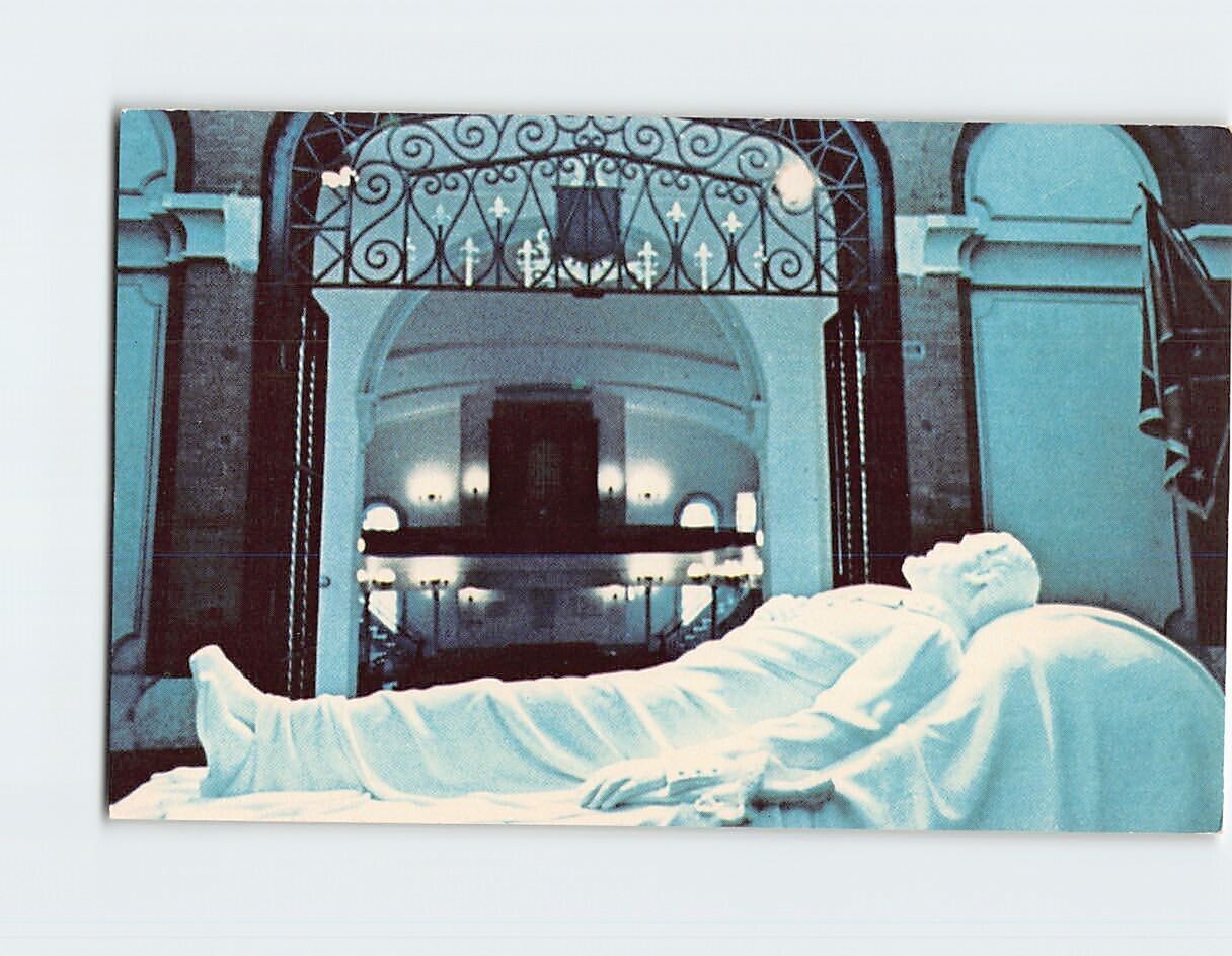 Postcard The Recumbent Statue of Lee Washington & Lee University Lee ...