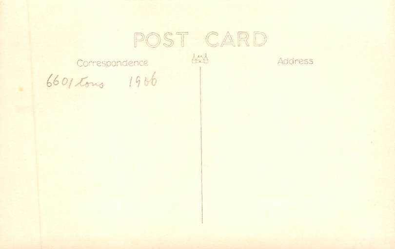 SS Castalia Anchor Line Ship Writing on back | Topics - Other, Postcard ...