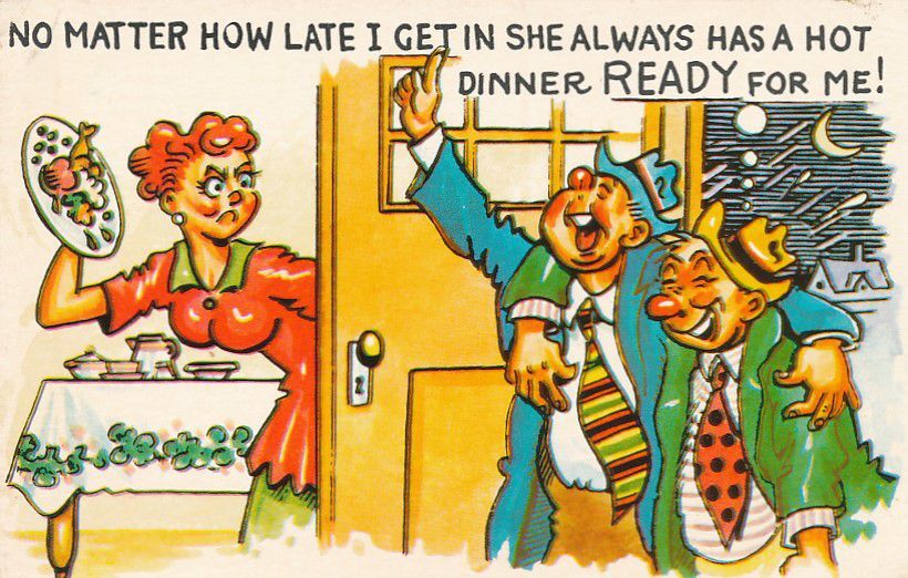 No Matter How Late I am She Has a Hot Dinner Ready - Humor LusterComic ...