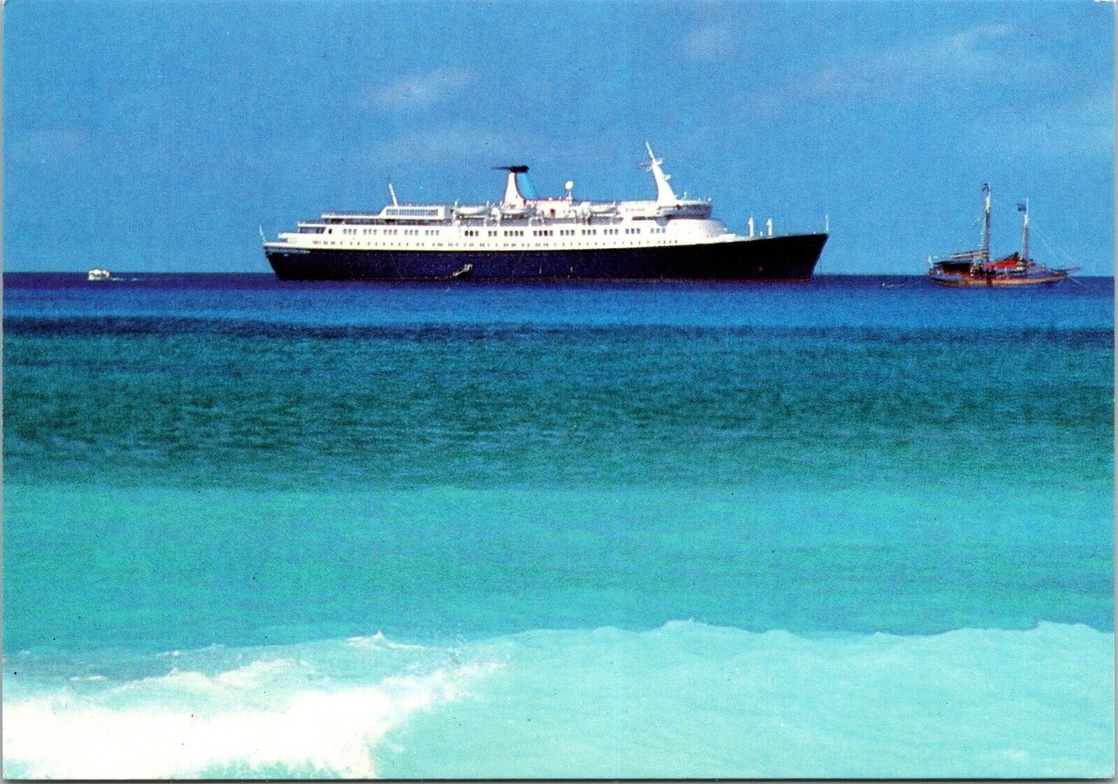 Sun Line Stella Solaris Cruise Ship Ocean Water Boat Landscape Chrome ...