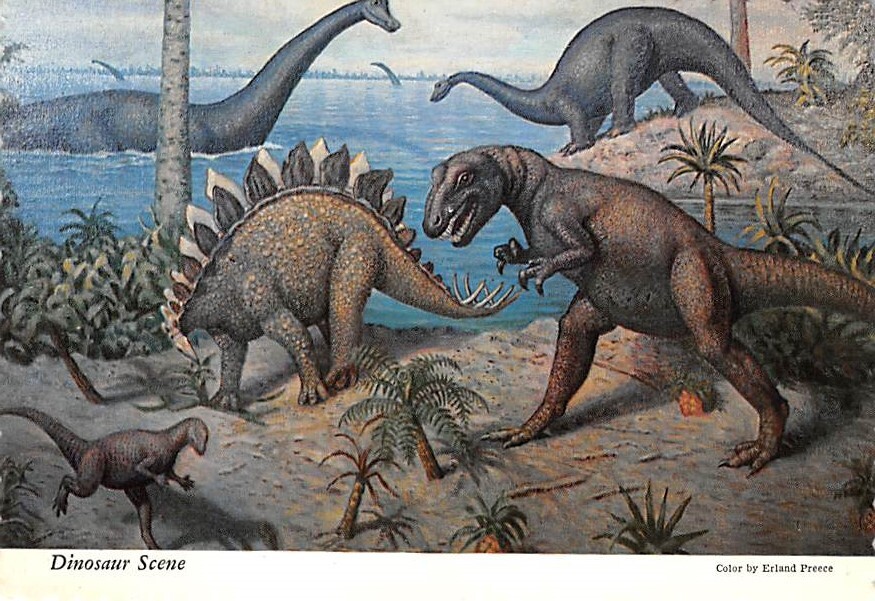 Dinosaur Scene Painting Dinosaur Scene Painting, Dinosaur National ...