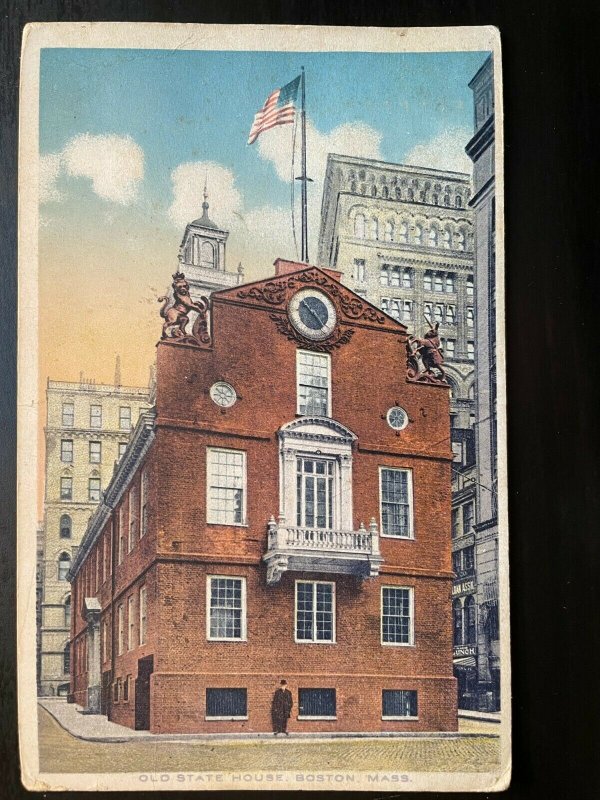 Vintage Postcard 1914 Old State House Boston Massachusetts | United ...