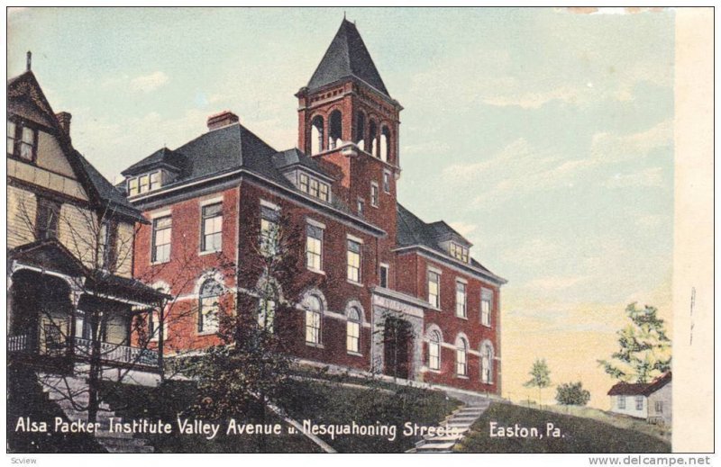 Alsa Packer Institute Valley Avenue u. Nesquahoning Streets, Easton ...