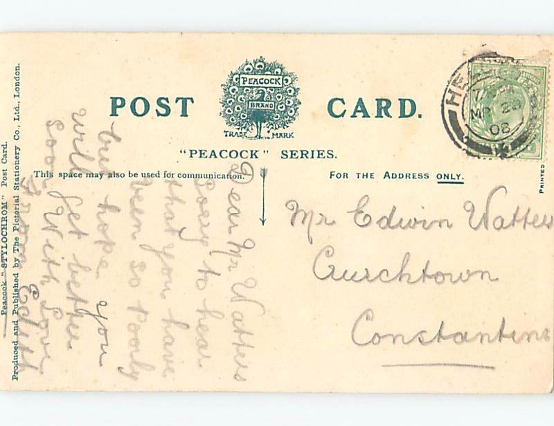 Old Postcard THE LIZARD AT PENMENNER ROAD Helston In Cornwall England ...