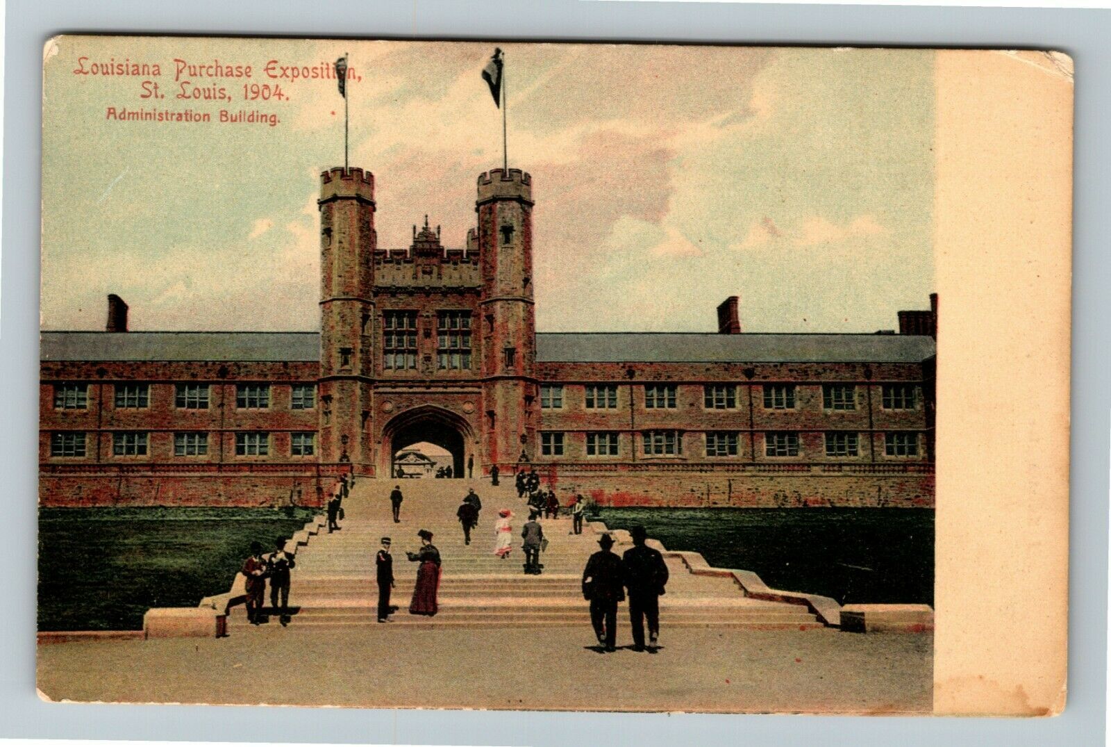 1904 St Louis World's Fair Administration Building Vintage Postcard ...