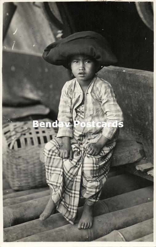 indonesia, SUMATRA, Young Native Batak Girl (1920s) RPPC | Asia ...