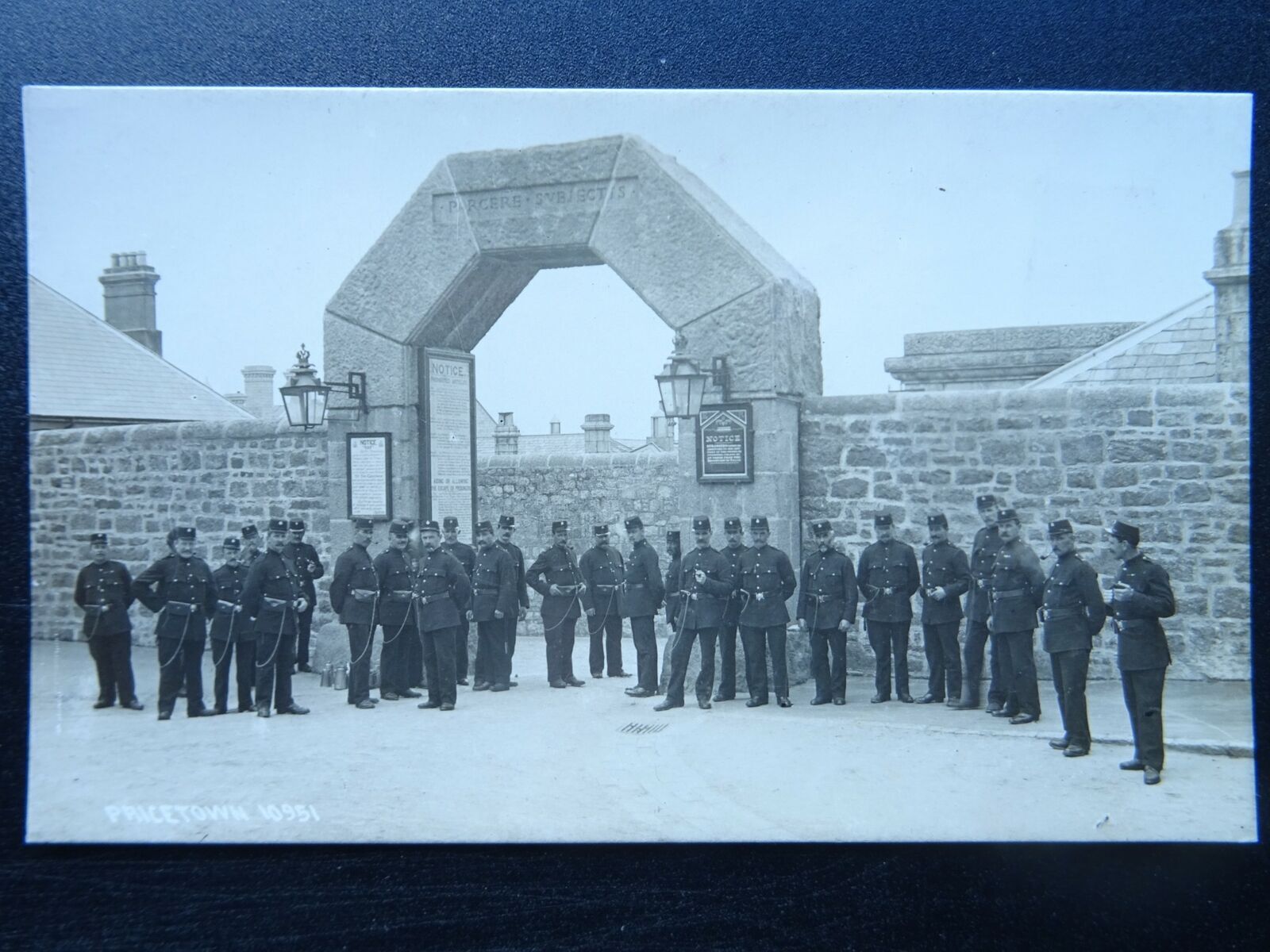 Devon Dartmoor PRINCETOWN PRISON Collection of 4 Old RP Postcard ...