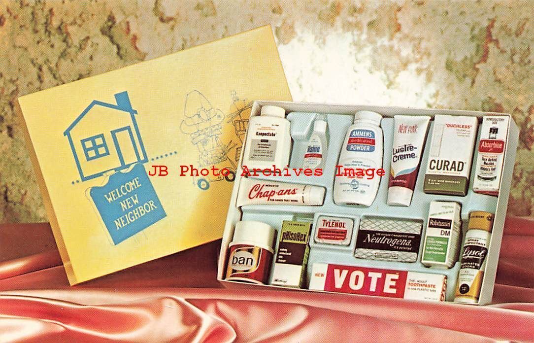 Advertising Postcard, Robert McMichael Welcome New Neighbor Gift Pack ...