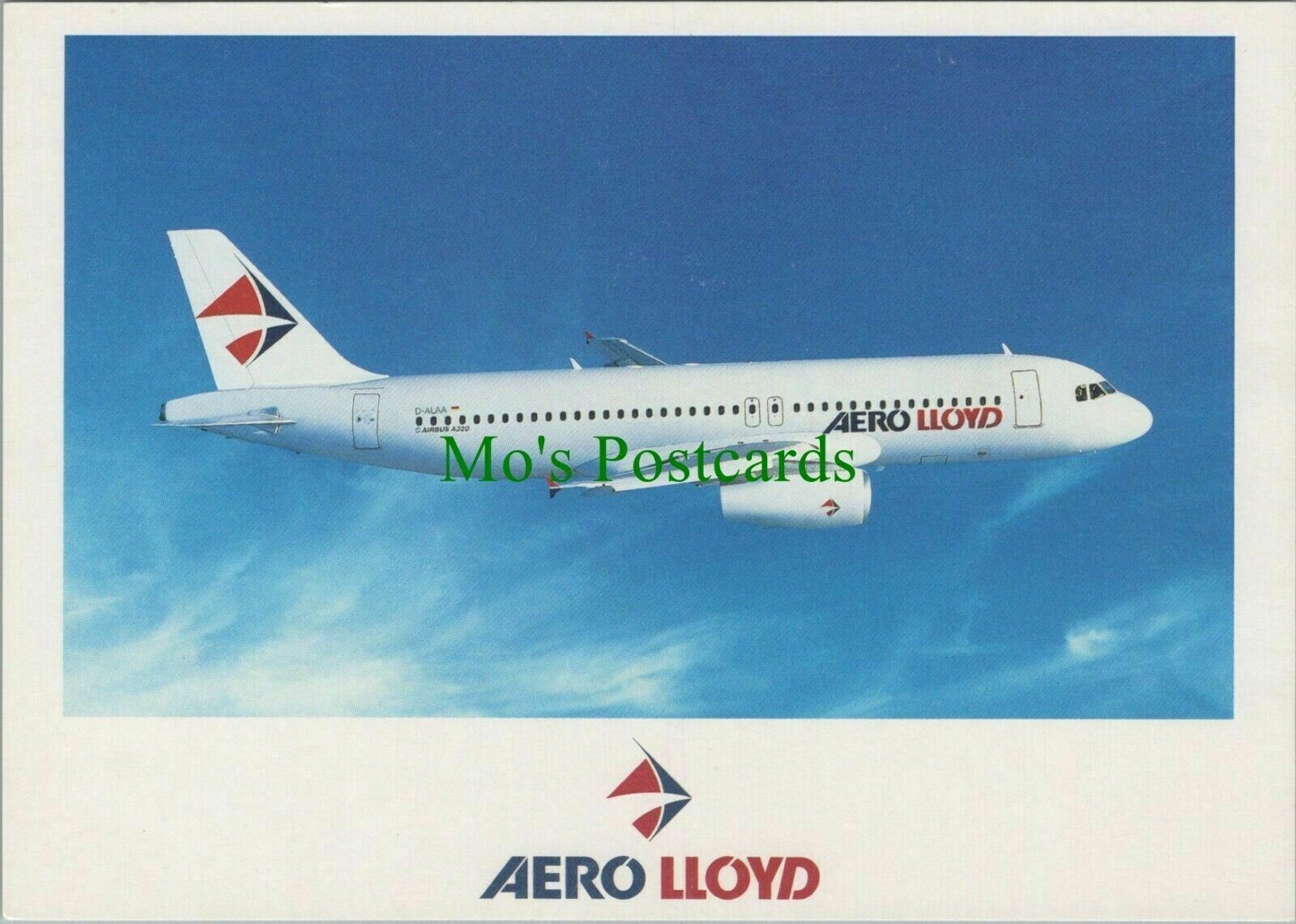 Aviation Postcard - Aero Lloyd Airbus A320 Aeroplane RR11436 | Other ...