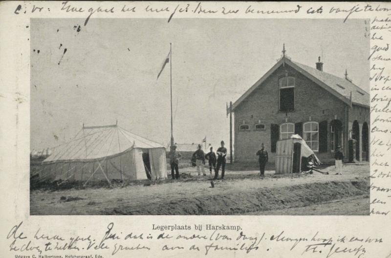 Netherlands Dutch Soldiers Army Camp Legerplaats Harskamp 1900s ...