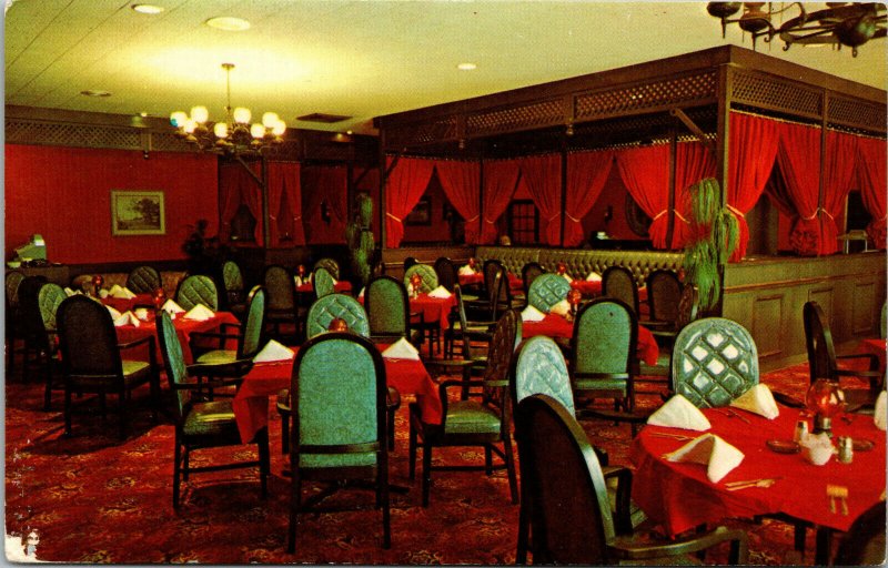 Vtg Admiral Benbow Inn Restaurant Lounge Atlanta Georgia GA Postcard ...