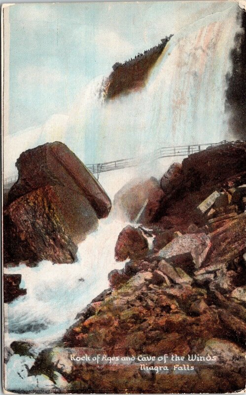 Rock Ages Cave Winds Niagara Falls Waterfall Luna View Goat Island ...