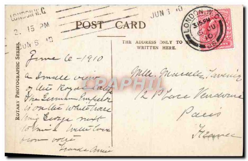 Old Postcard The Funeral Procession Of The Late King Edward VII Nine ...