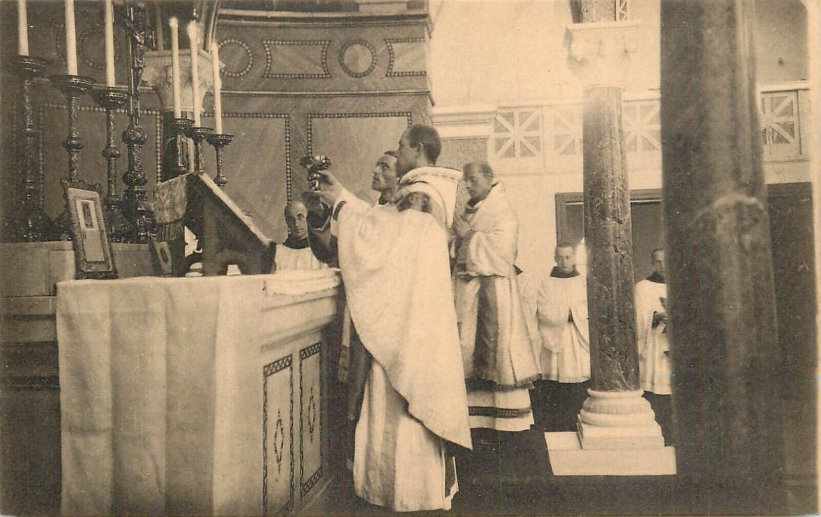 Belgium St. Andrew's Abbey Lophem Loppem Bruges PAX CHRISTI Priests ...