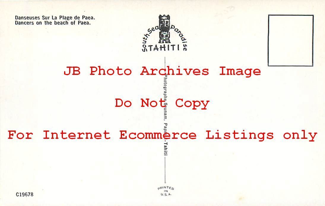 Native Ethnic Culture Costume, Tahiti, Paea Beach Dancers | Australia ...