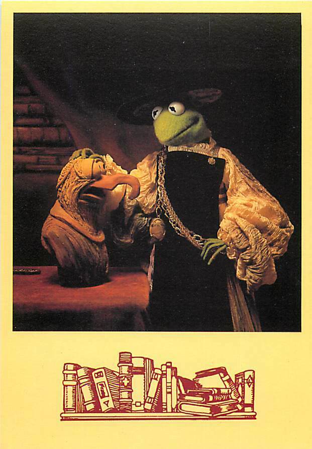 Aristotle Arisfroggle Kermit the Frog Muppet Show Altered Art Rembrandt ...
